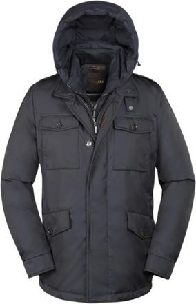 Moorer Homme, Vestes, Bleu, Taille: 3XL Isac-Wk Jacket