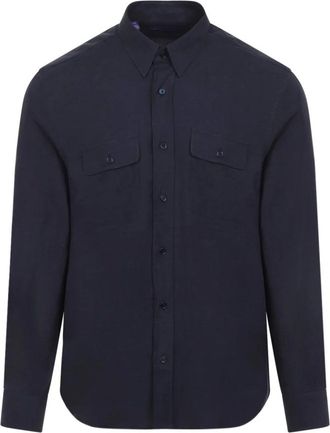 Ralph Lauren Homme, Chemises, Bleu, Taille: XL Chemise Sport