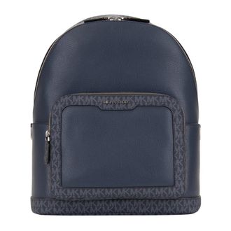 Michael Kors Lederrucksack - - Bags - Herren - Blau - ONE SIZE