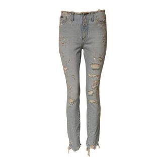 Dolce & Gabbana Hellblaue Skinny Denim Jeans - - Jeans - Damen - Blau - S