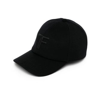 Tom Ford Homme, Accessoires, Noir, Taille: XL Cashmere Cap