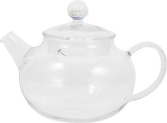 Pretyzoom Th&eacute;I&egrave;Re En Verre Transparente 200Ml Avec Infuseur R&eacute;Sistante Haute Temp&eacute;Rature Petite Bouilloire Pour R&eacute;Unions Familiales Et Amis