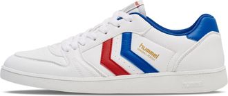Hummel Unisex Schnürsenkel Handball Perfekt Erwachsene Sneaker, White Blue Red, 46 EU
