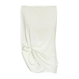 Jacquemus Peplo Top - - Skirts - Damen - Wei&szlig; - M