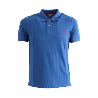U.S.Polo Association Casual Logo Sport Polo Shirt Blau - - Tops - Herren - Blau - M