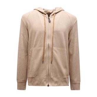 Paolo Pecora Full-Zip Sweatshirt - - Sweatshirts & Hoodies - Herren - Beige - S