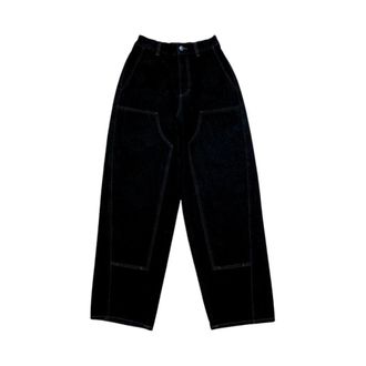 Obey Baggy Denim Jeans Schwarz - - Jeans - Damen - Schwarzk - W31