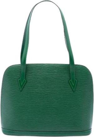 Louis Vuitton Sac bandouli&egrave;re Lussac Pre-owned - Femme - Pre-owned - Vert - Taille: ONE Size