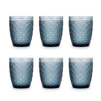 Bidasoa Blue Moon Set mit 6 Gl&auml;sern, Glas, 24 cl, andere Gl&auml;ser, k&uuml;hlschrankgeeignet, nicht mikrowellengeeignet, umweltfreundlich