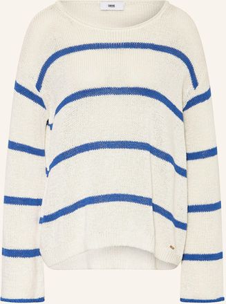 Cinque Cinque Pullover Cilivia Mit Leinen weiss