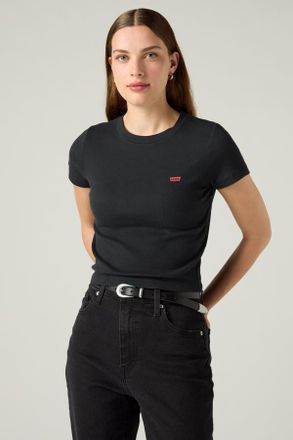 Levi's T Shirt Sportif Essential - Femme - Noir / Caviar Cotton - 2XS