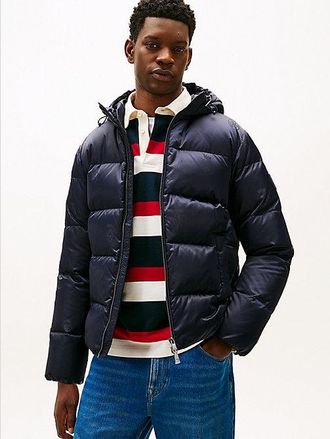 Tommy Hilfiger Doudoune en duvet à motif blason TH