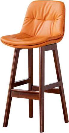 Generic 24/28 Zoll hohe Barhocker, Esszimmerst&uuml;hle mit R&uuml;ckenlehne aus Kunstleder f&uuml;r K&uuml;cheninsel, Kneipe