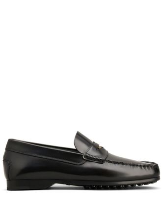 Tod's mocassins Gommino en cuir - Noir