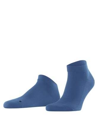 Falke Herren Sensitive London M SN Baumwolle mit Komfortbund 1 Paar Sneakersocken, Blau (Nautical 6531), 39-42
