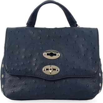 Zanellato Femme, Sacs, Bleu, Taille: ONE Size Postina