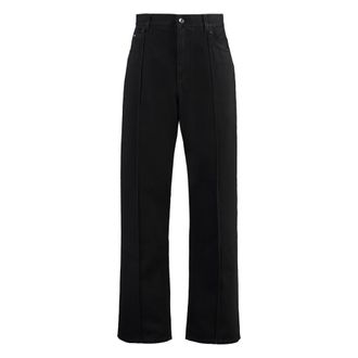 Dolce & Gabbana Homme, Jeans, Noir, Taille: S Jeans Coupe Droite