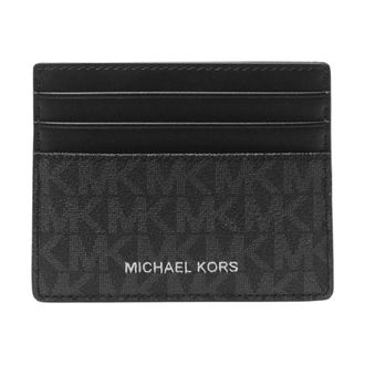 Michael Kors &Eacute;tui &agrave; cartes haut Greyson &agrave; logo - Homme - Accessoires - Noir - Taille: ONE Size