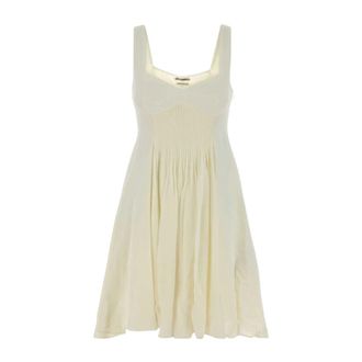 J.W.Anderson Robe Babydoll - Femme - Robes - Blanc - Taille: 34 FR