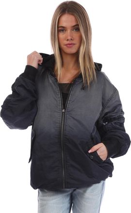 Diesel J-Common Bomberjacke f&uuml;r Damen (Schwarz)