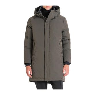 Antony Morato Dunkelgr&uuml;ner Nachhaltiger Mantel Regular Fit - - Coats - Herren - Gr&uuml;n - 3XL