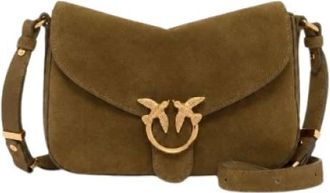 Pinko Pinko - Mini Love Bag One - Femme - Sacs - Vert - Taille: ONE Size