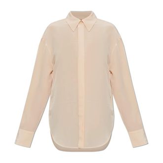 Victoria Beckham Seidenhemd - - Blouses & Shirts - Damen - Rosa - S
