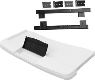 DOITOOL Untertisch-tastaturablage Ausziehbare Tastatur-plattform Schreibtisch Tastatur-Organizer Zum Herausziehen Für Computerarbeitsplätze