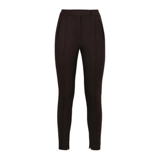 PT01 Tailored Cropped Hosen - - Trousers - Damen - Braun - S