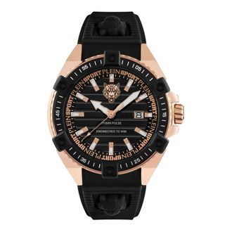 Plein Sport Homme, Accessoires, Noir, Taille: ONE Size Tigermaster Watch