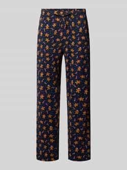 Christian Berg Regular Fit Pyjama-Hose im Allover-Look