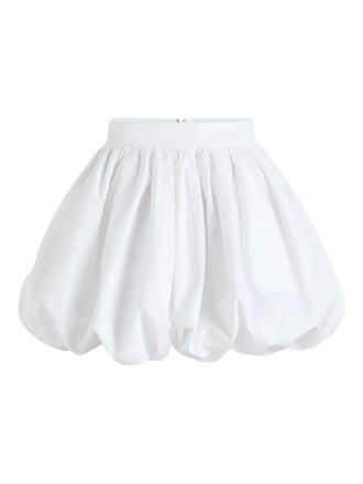 Patou jupe Bubble en popeline - Blanc