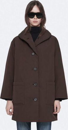 AllSaints Darcie doudoune brun espresso-Marron