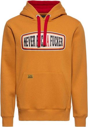 King Kerosin Kapuzenpullover Never Fuck A Fucker (1-tlg) mit Statement-Print