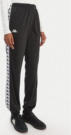 Kappa Jogginghose Banda Wrastoria 303R5K0 Schwarz Slim Fit