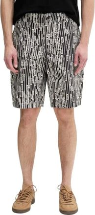 Karl Lagerfeld Homme, Shorts, Multicolore, Taille: S Linear Logo AOP Shorts