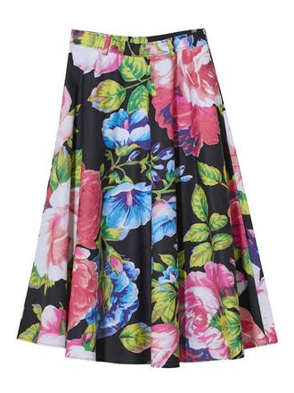 Moschino Jupe Midi - Noir