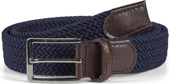 Howard London Geflochtener G&uuml;rtel Marvin - - Accessories - Herren - Blau - 95 CM