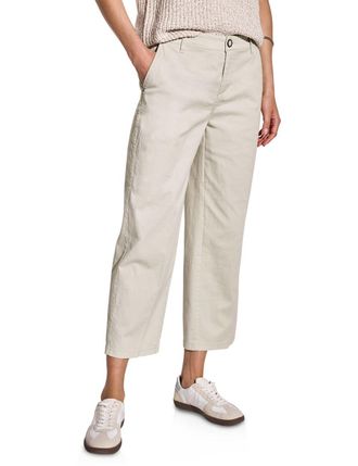 Street One Damen A379036 Straight Leg Chino, Moonstone Sand, 44W x 28L