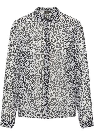 Faina Bluse Damen weiss schwarz