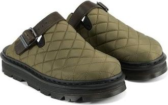 Dr. Martens Mules en cuir su&eacute;d&eacute;