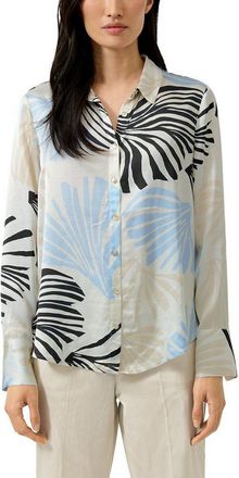 s.Oliver Black Label Langarmbluse Bluse - Langarmbluse - Bluse mit Kragen