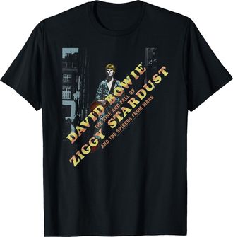 F4NT4STIC David Bowie Ziggy Diagonal T-Shirt