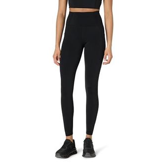 Amazon Essentials Legging Long dEntraînement et de Yoga Active FormFlex Ultra Doux, Taille Haute, Entrejambe de 70 cm, avec Poches Femme, Noir, XXL