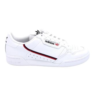 adidas Retro Ledersneaker Gummisohle - - Sport - Herren - Wei&szlig; - 40 2/3 EU