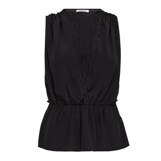 Co'Couture Damen, Blusen & Hemden, Schwarzk, XSGr&ouml;&szlig;e