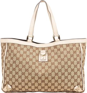 Gucci Crossbody Bags - Gucci GG Monogram Abbey Handbag - Gr. unisize - in Braun - f&uuml;r Damen