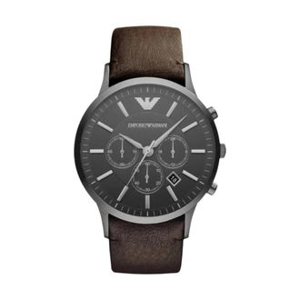Emporio Armani Ar2462 Chronograph Uhr - - Accessories - Herren - Braun - ONE SIZE