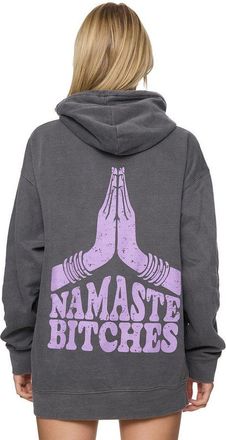 Worldclassca Hoodie Worldclassca Oversized Hoodie NAMASTE Kapuzenpullover Sweatshirt