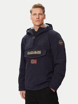 Napapijri Anorak Rainforest Winter 3 NP0A4GMC Dunkelblau Regular Fit